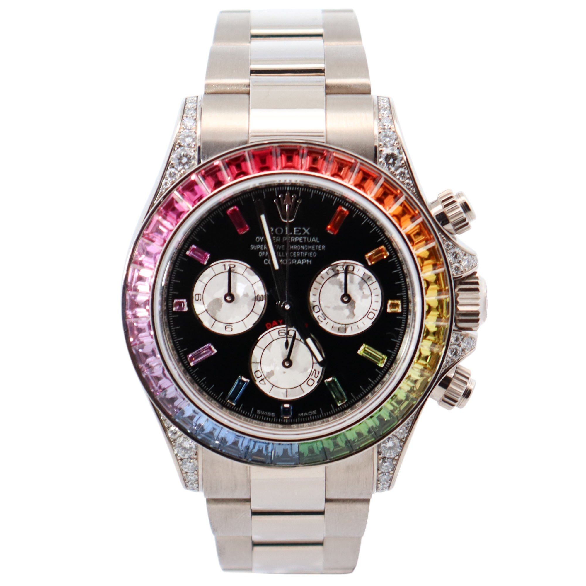 Rolex Daytona 40mm Black Dial Watch Ref# 116599RBOW – Happy Jewelers