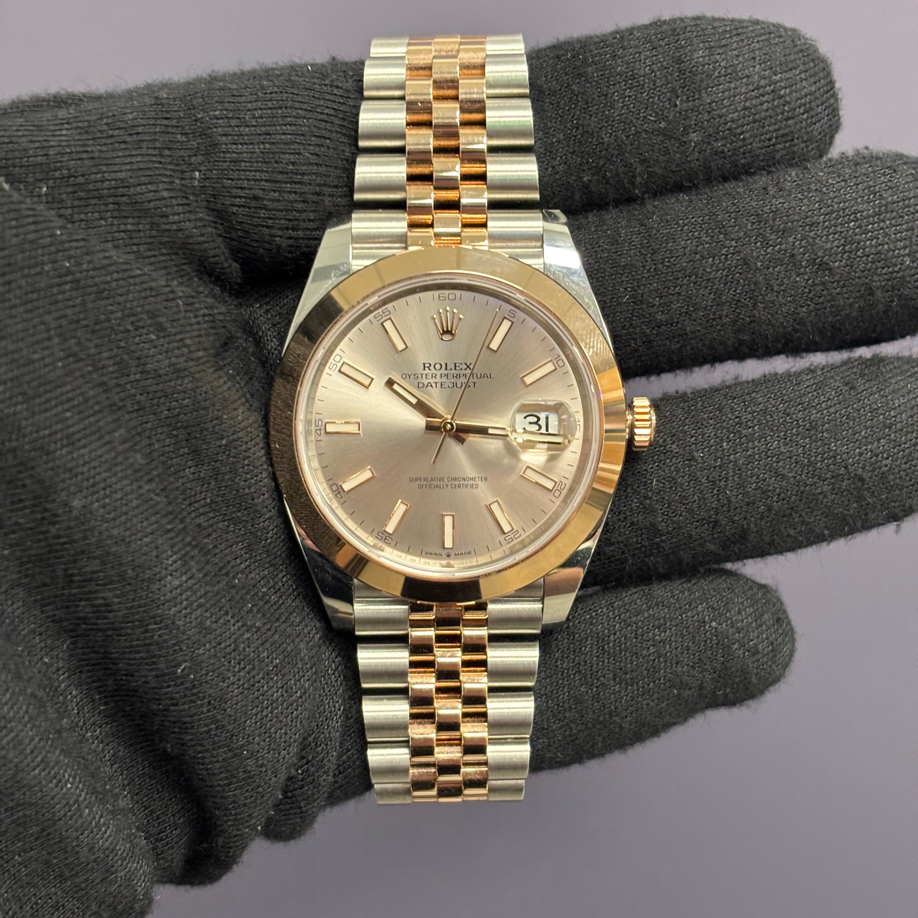 Rolex Datejust 41mm Silver Dial Watch Ref# 126301 – Happy Jewelers