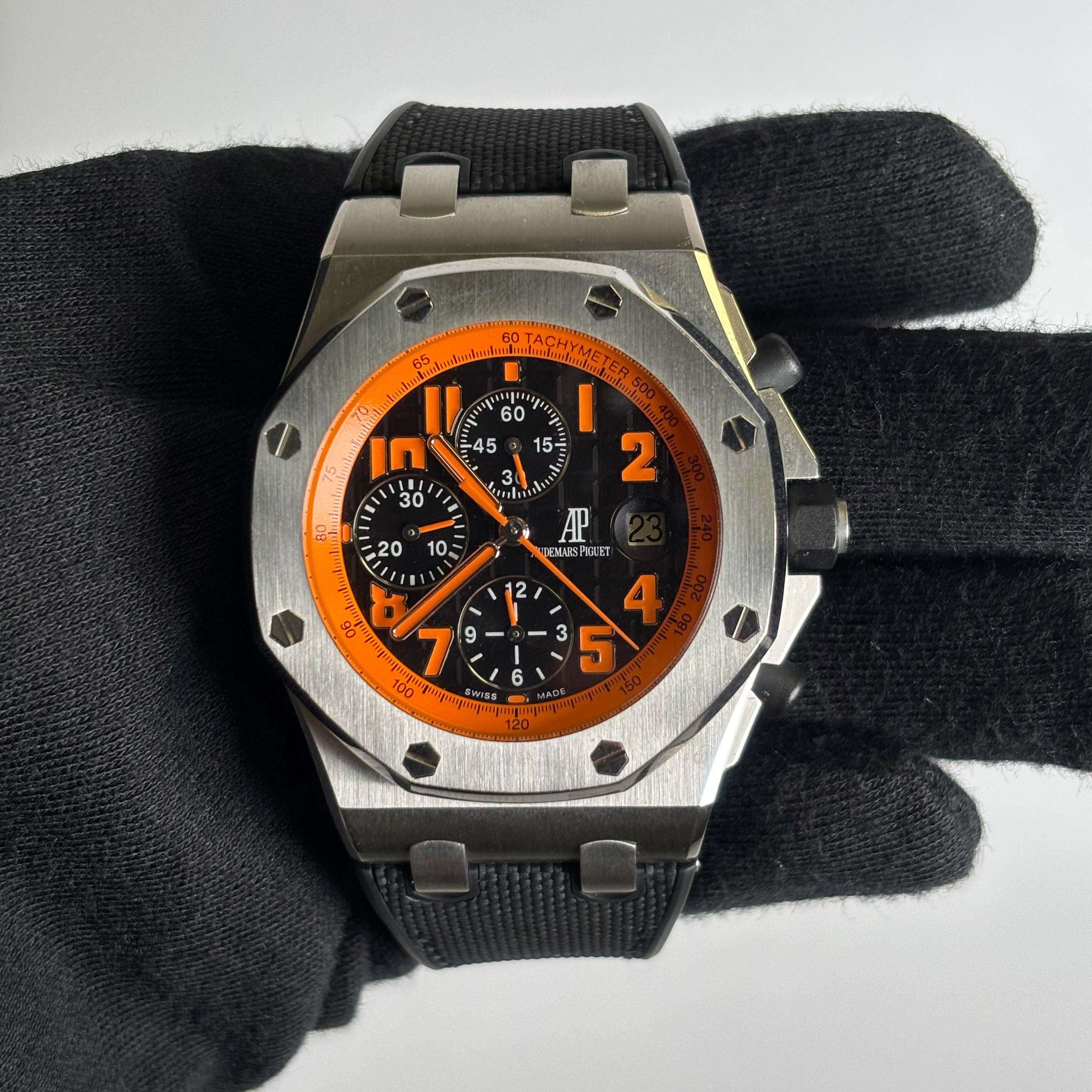 Audemars Piguet Royal Oak 42mm Black Dial Watch Ref# 26170ST.OO.D101CR ...