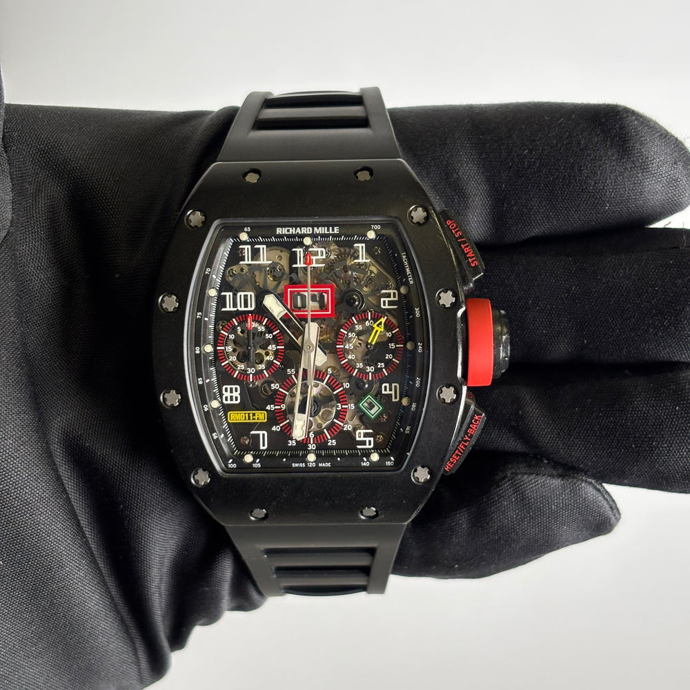 Richard Mille RM011 42mm Openwork Dial Watch Ref# RM011 – Happy Jewelers