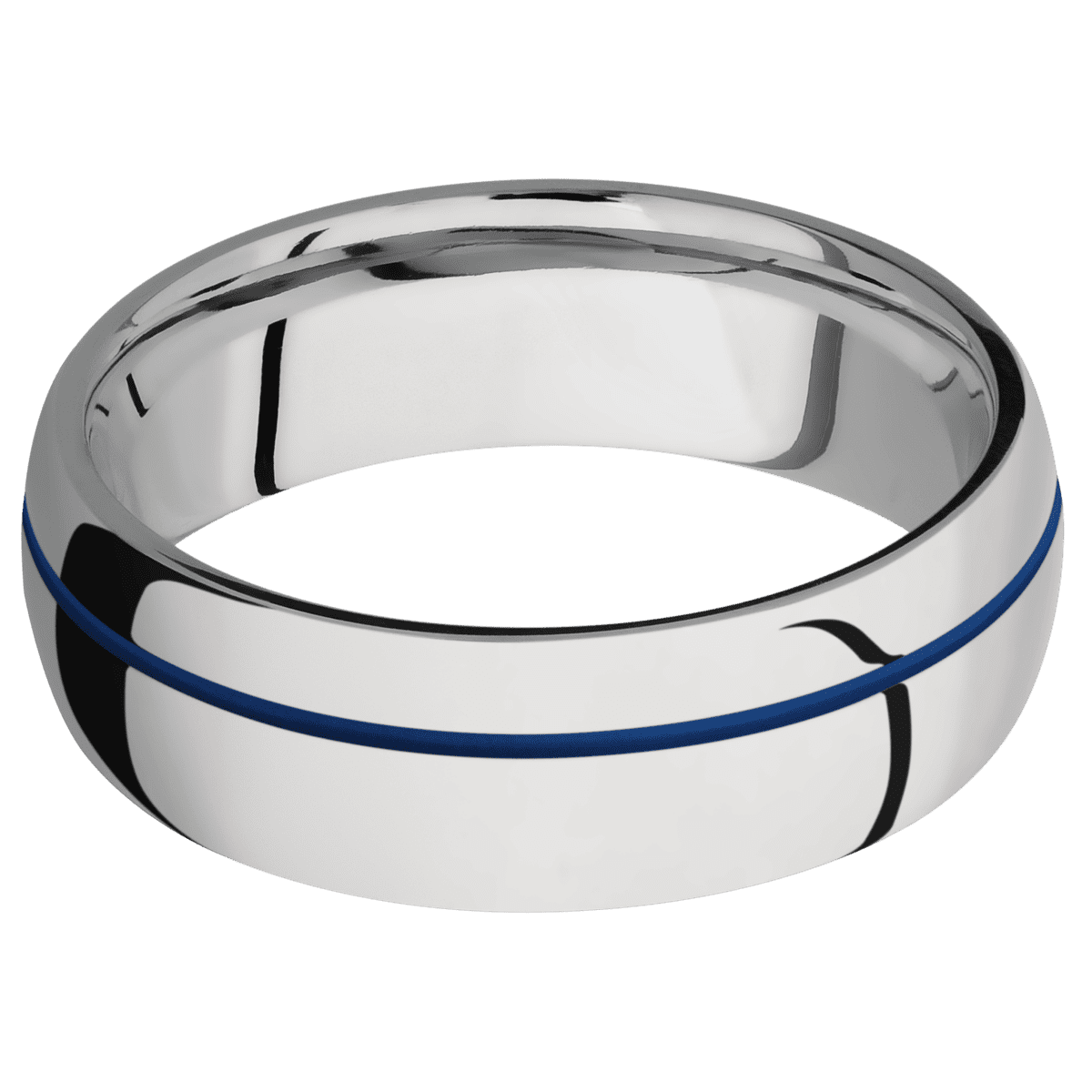 Titanium + Polish , Polish Finish – Happy Jewelers