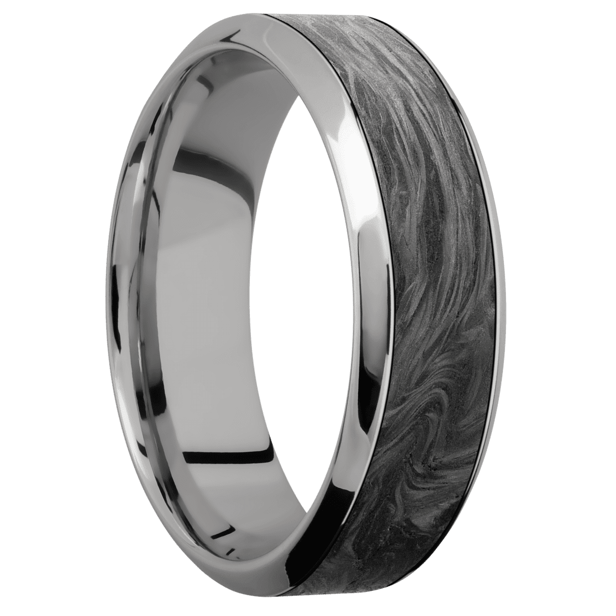 Titanium + Polish , Polish Finish – Happy Jewelers