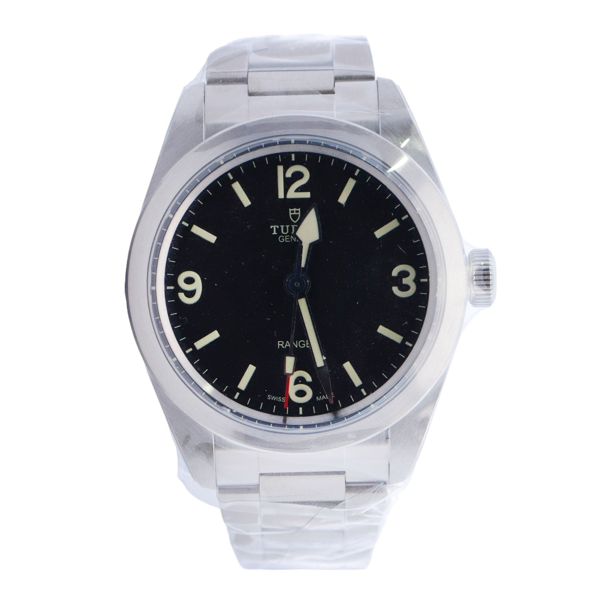 Tudor Ranger 39mm Black Dial Watch Ref# 79950 – Happy Jewelers