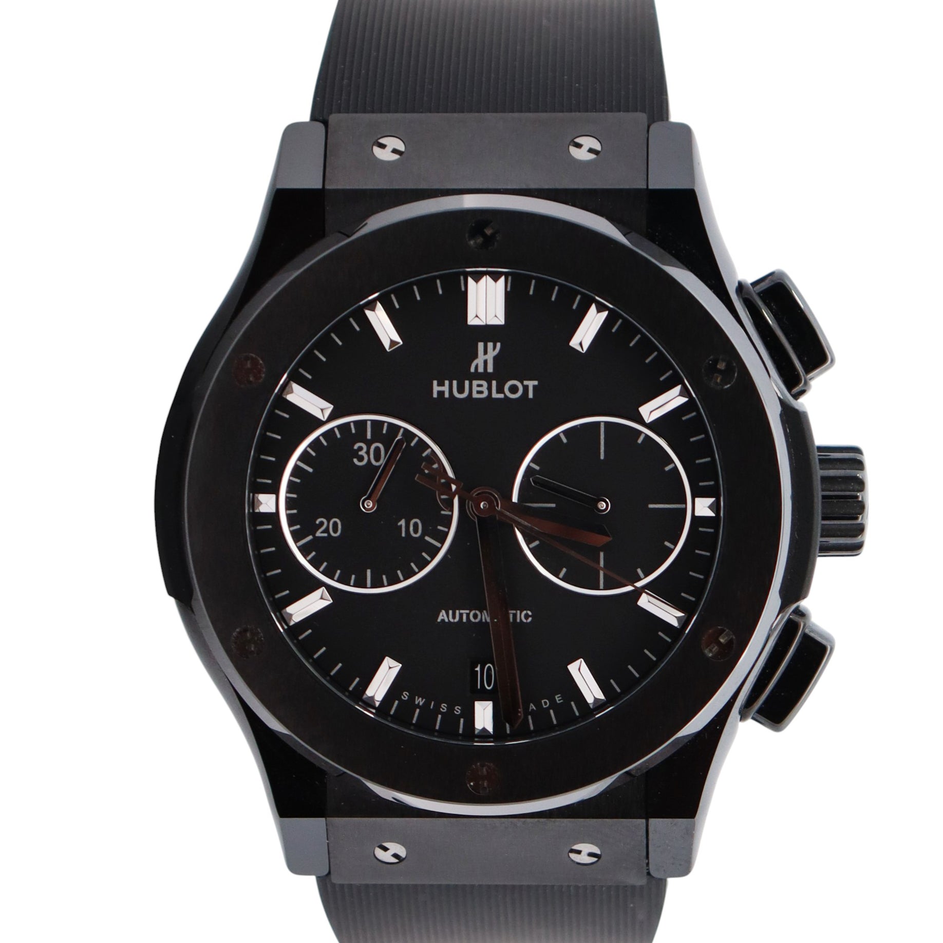 Hublot Classic Fusion 45mm Black Dial Watch Ref# 521.CM.1171.RX – Happy ...