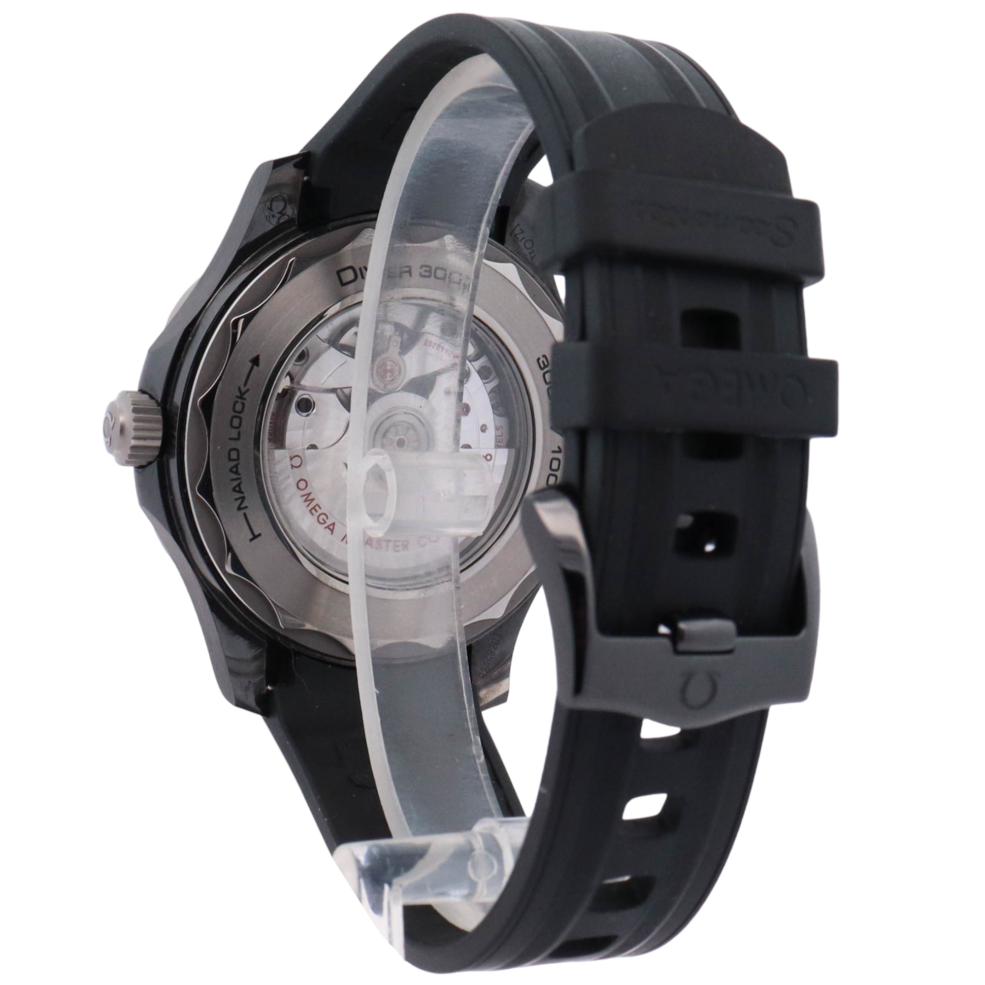 Omega Seamaster 43.5mm Ceramic Black Dot Wave Dial Watch Reference# 21 ...