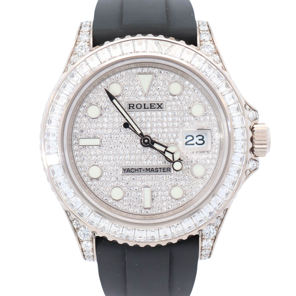 Rolex Yacht-Master 42mm Pave Dial Watch Ref# 226679TBR – Happy Jewelers